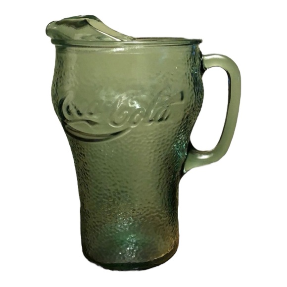 Coca Cola | Dining | Coca Cola Vintage Glass Soda Pitcher | Poshmark